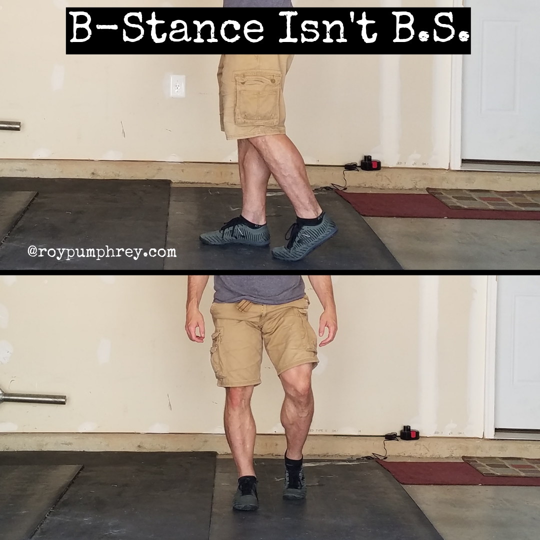 B- Stance Isn't B.S. B- Stance Isn't B.S.