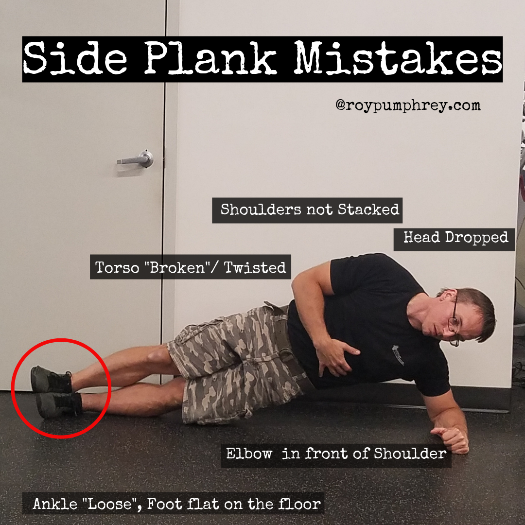 Side Plank: One of the most efficent exercises there is.