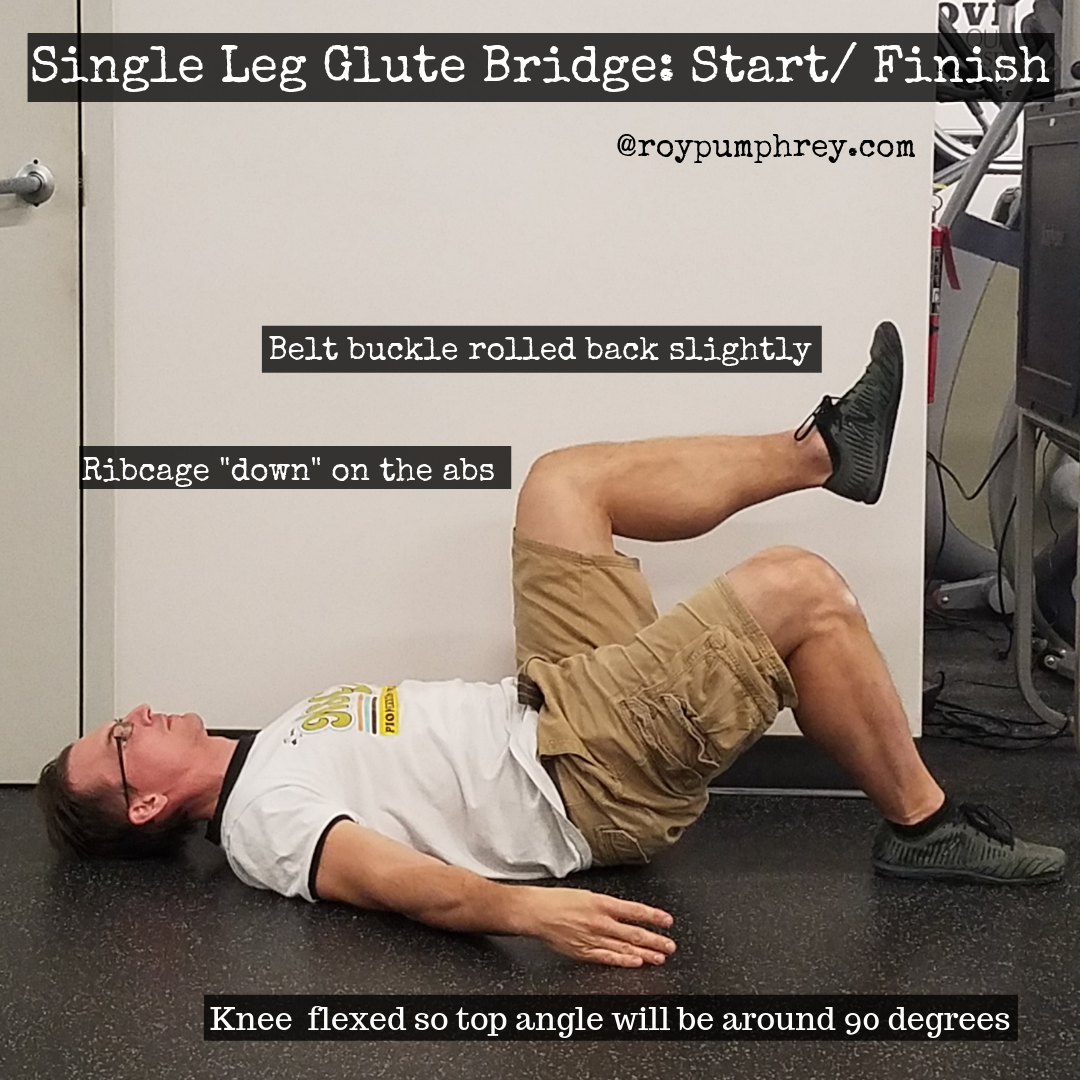 Single Leg Glute Bridge: Are You Getting Hamstring Cramps?