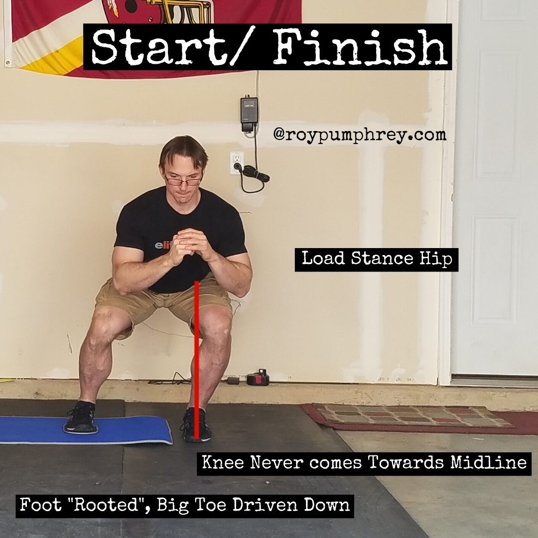 Skater Lunge Slider Iso Holds for Superior Hip Stabiltiy